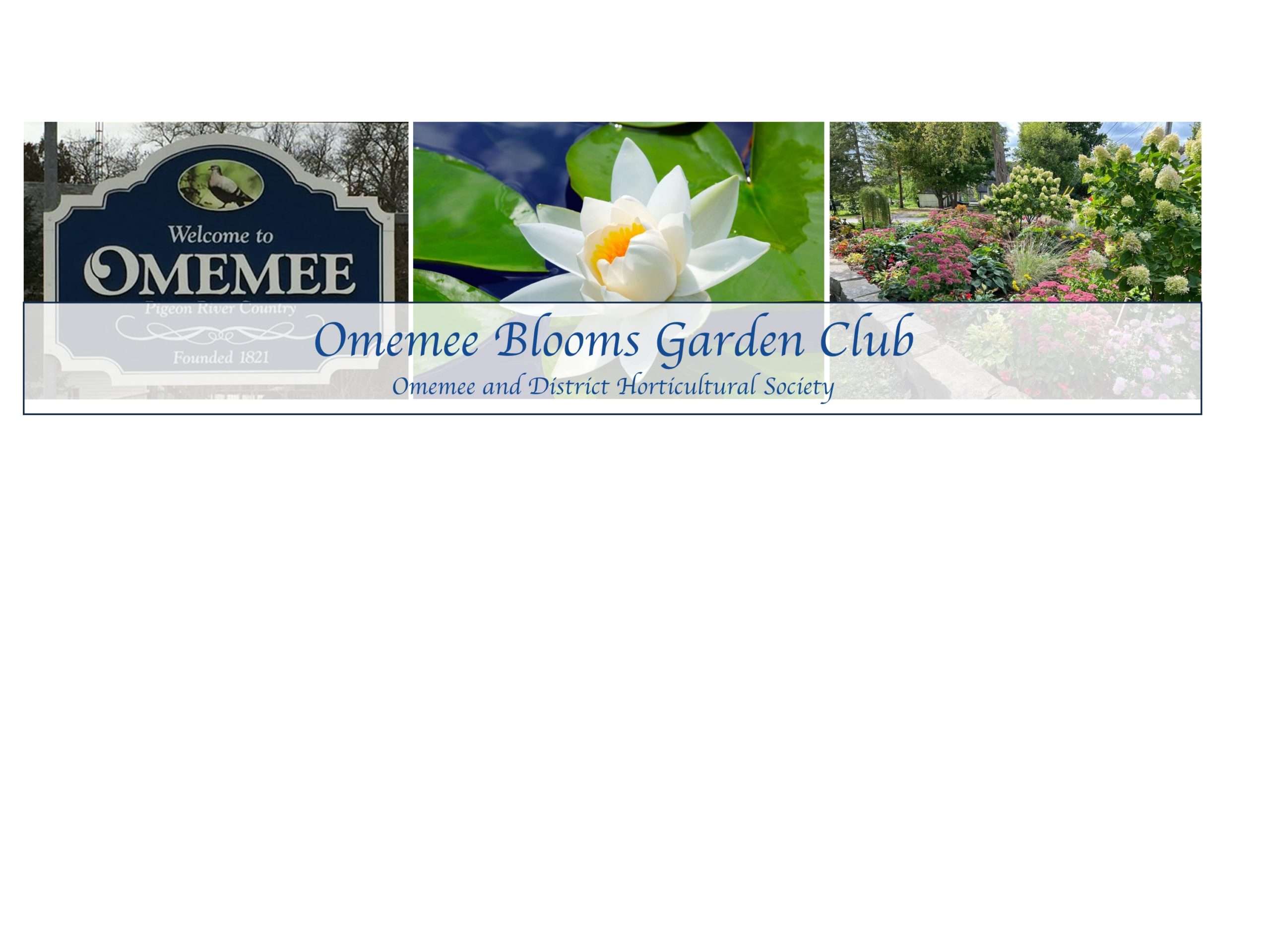 Coronation Hall – Omemee Blooms Garden Club
